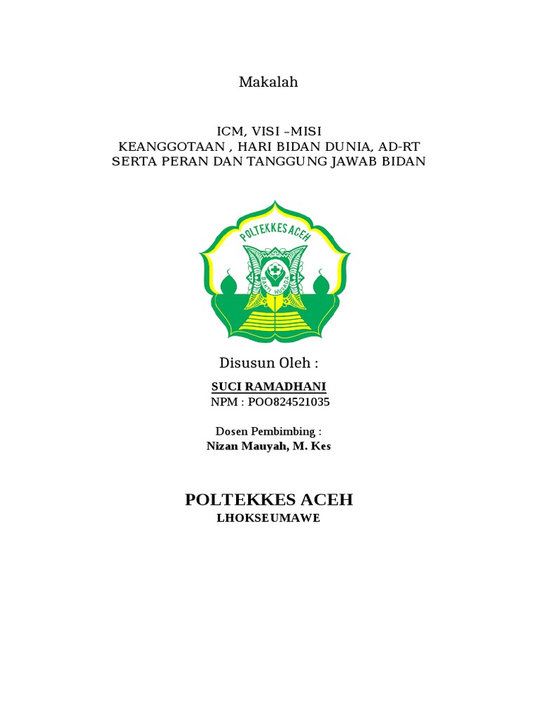 Makalah ICM | PDF