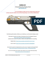 3D Printed Adderini Crossbow Pistol Guide | PDF | Games & Activities