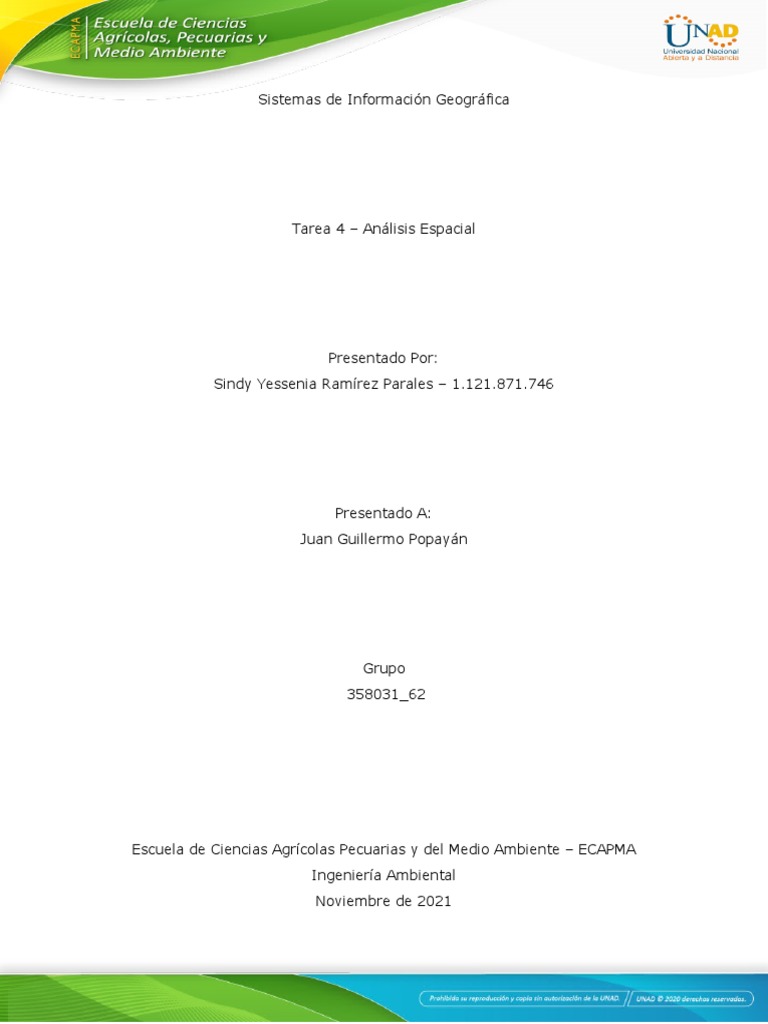 Tarea 4 - Yessenia Ramirez | PDF | Sistema de información geográfica