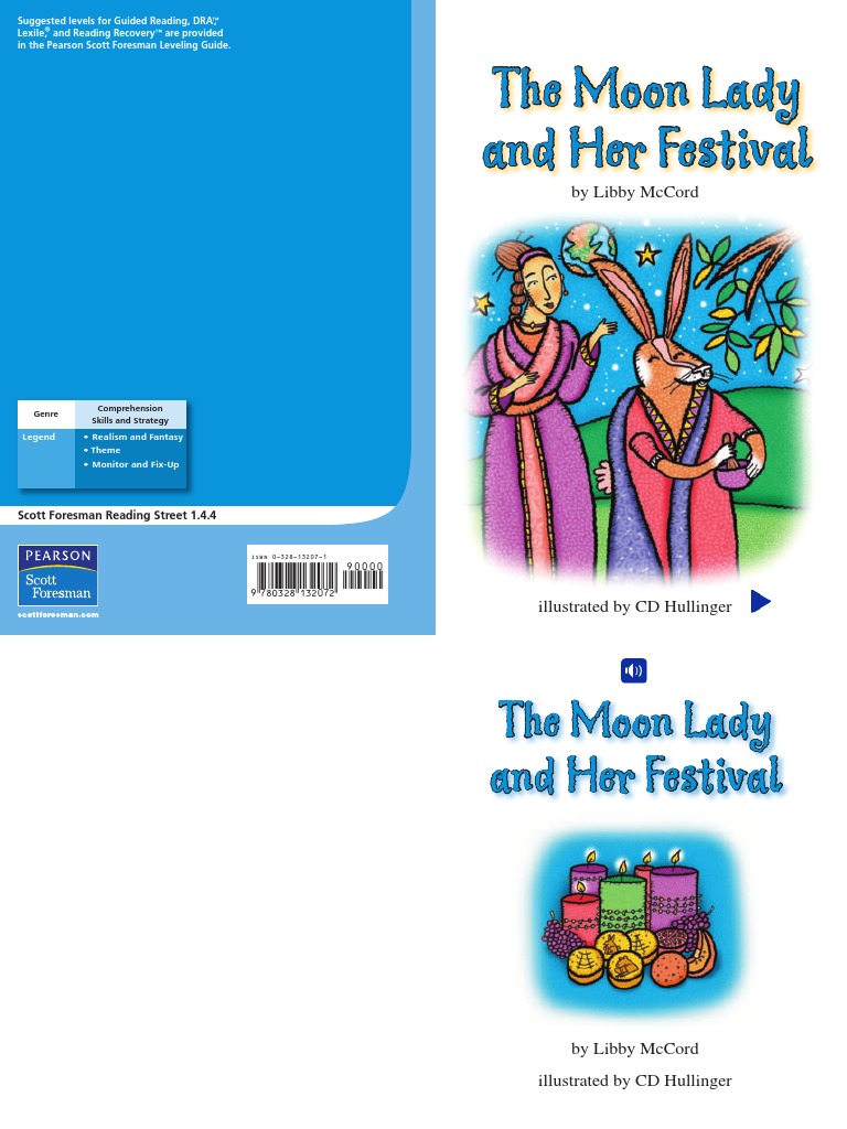 G1 - LR - 3B - 1.4.4 The Moon Lady and Her Festival | PDF