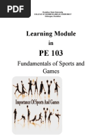 PE3 Module (Prelim) | PDF | Sports | Leisure