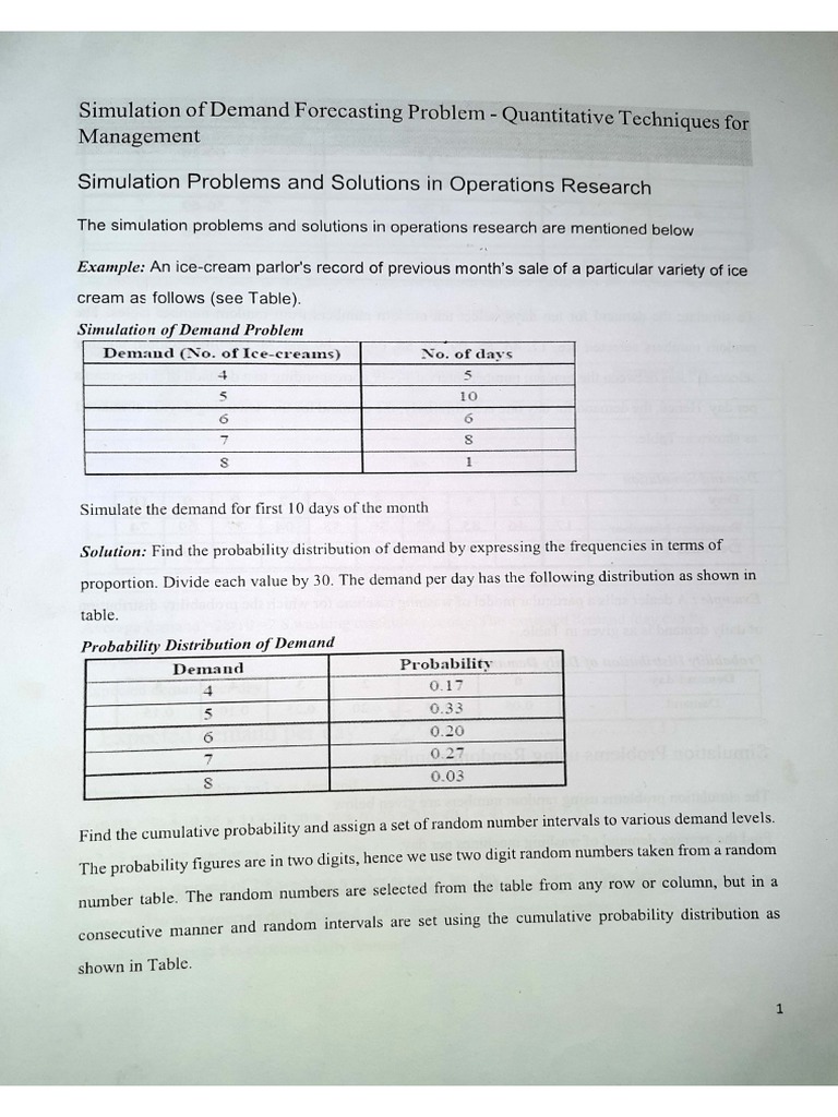 Simulation - Modeling Lecture 08 | PDF