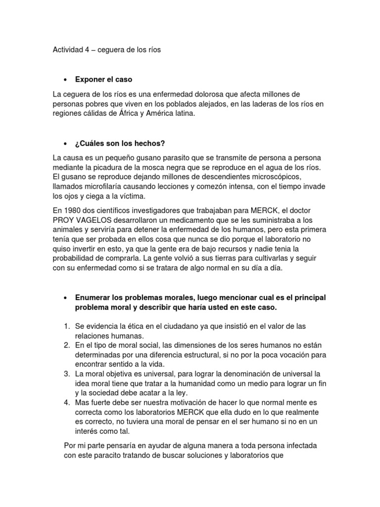 Ceguera de Los Rios | PDF | Moralidad | Discapacidad visual