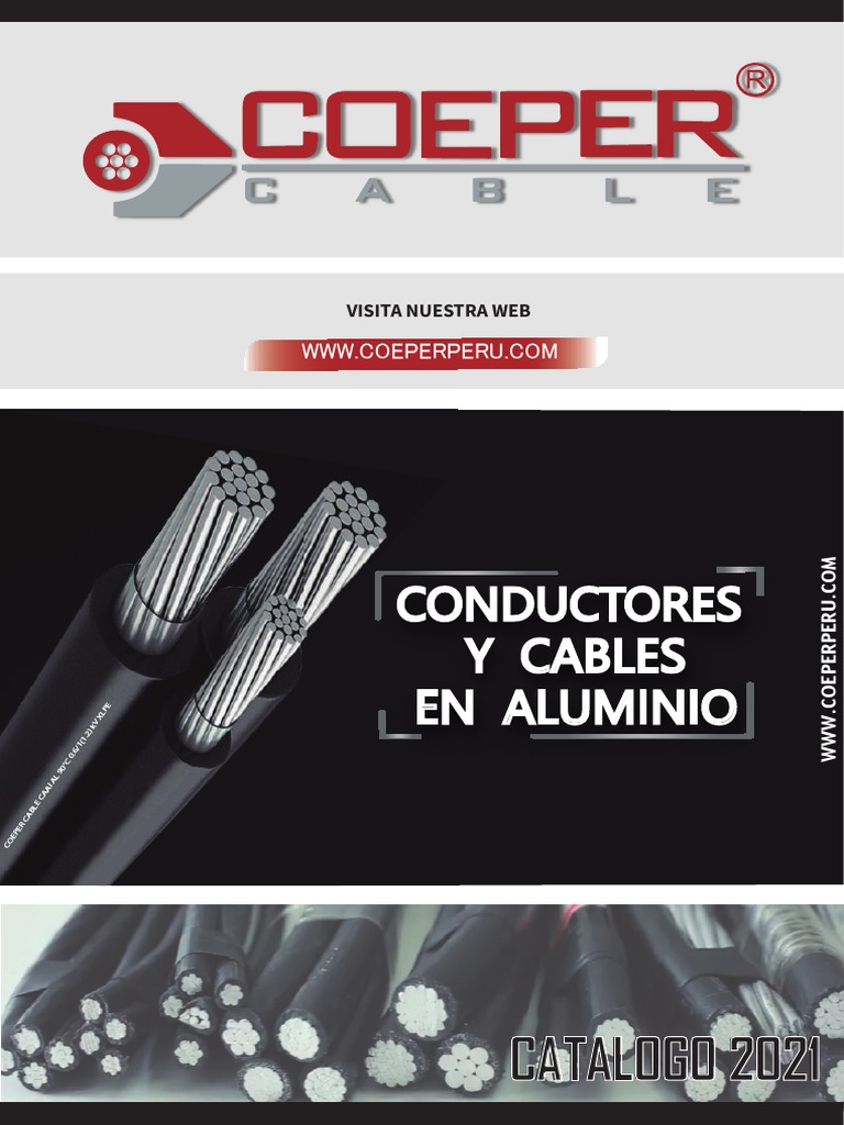 Catalogo Caai - Coeper Cable | PDF | Aluminio | Ingenieria Eléctrica