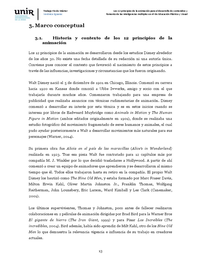 Puesta en escena en la animación | PDF | Inteligencia | Animación