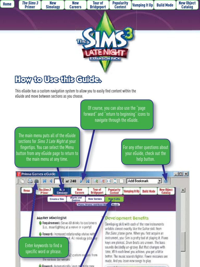 The Sims 3 Late Night Official Game - Guide - Unleashed | PDF ...