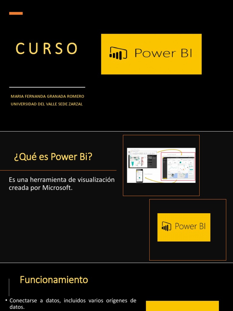 Introduccion Power Bi | PDF | Bases de datos | Software
