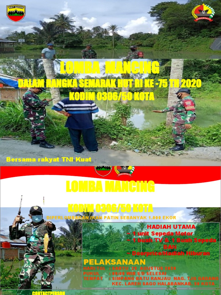 Brosur Lomba Mancing | PDF