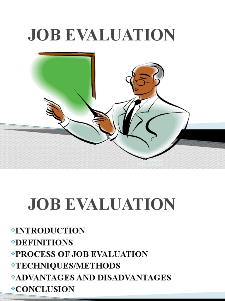 Job Evaluation: Methods and Benefits | PDF | Evaluation | Cognition