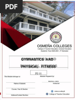 Gymnastics: - Individual Stunts - Dual Stunts - Group Stunts | PDF ...