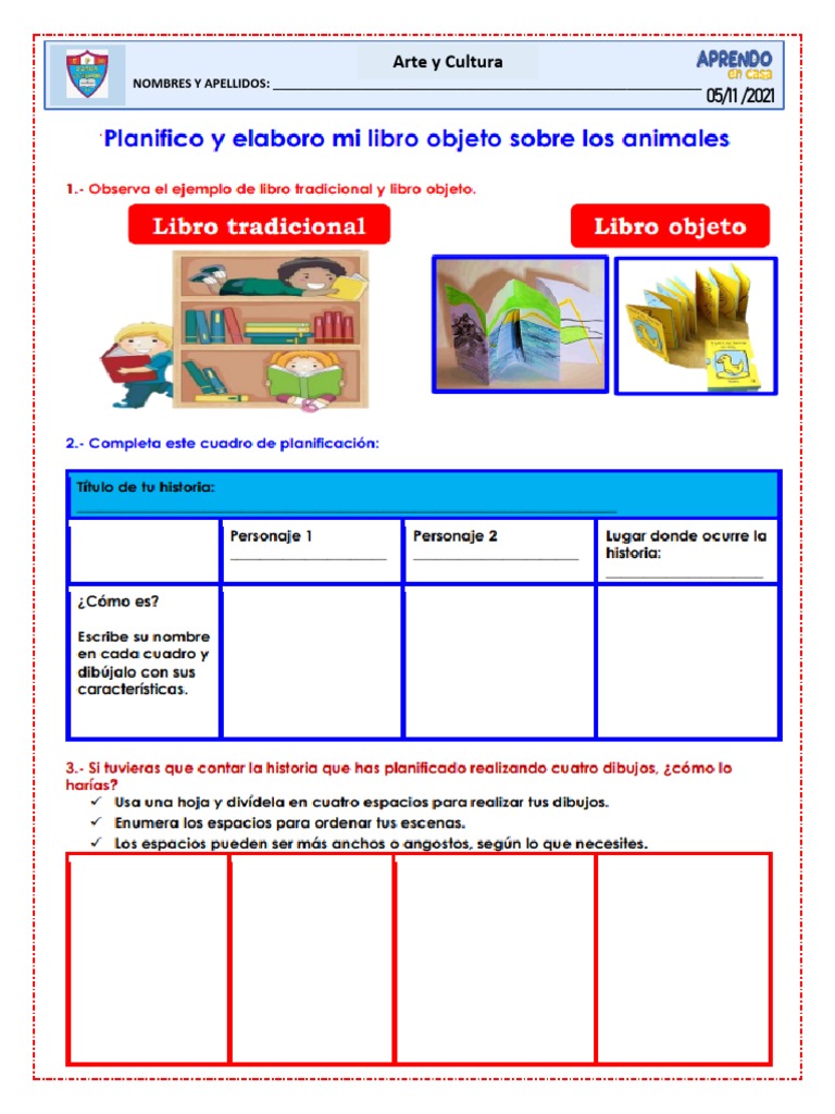 Ficha de Arte y Cultura. | PDF