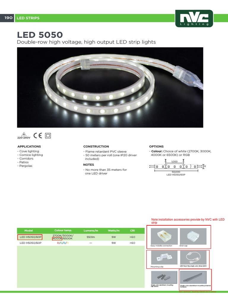 提取自nvc 单页版 - interior Lighting Catalogue Issue6 - high-Res | PDF ...