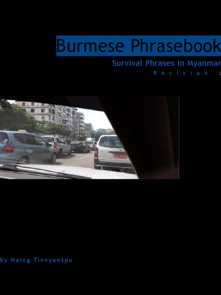 Burmese Phrasebook: Survival Phrases in Myanmar | PDF | Adverb | Verb