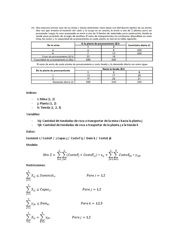 Ejercicios IOP | Descargar gratis PDF | Mercado (economía) | Microeconomía