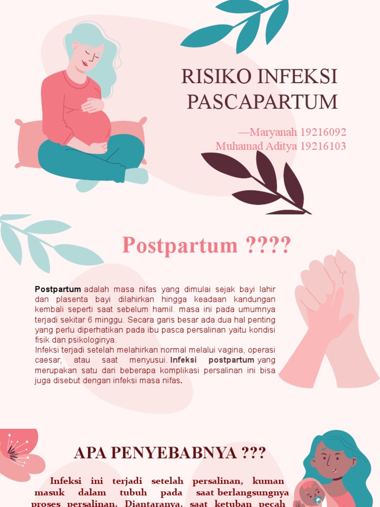 Risiko Infeksi Pascapartum-B (Tk2bmaternitas) | PDF