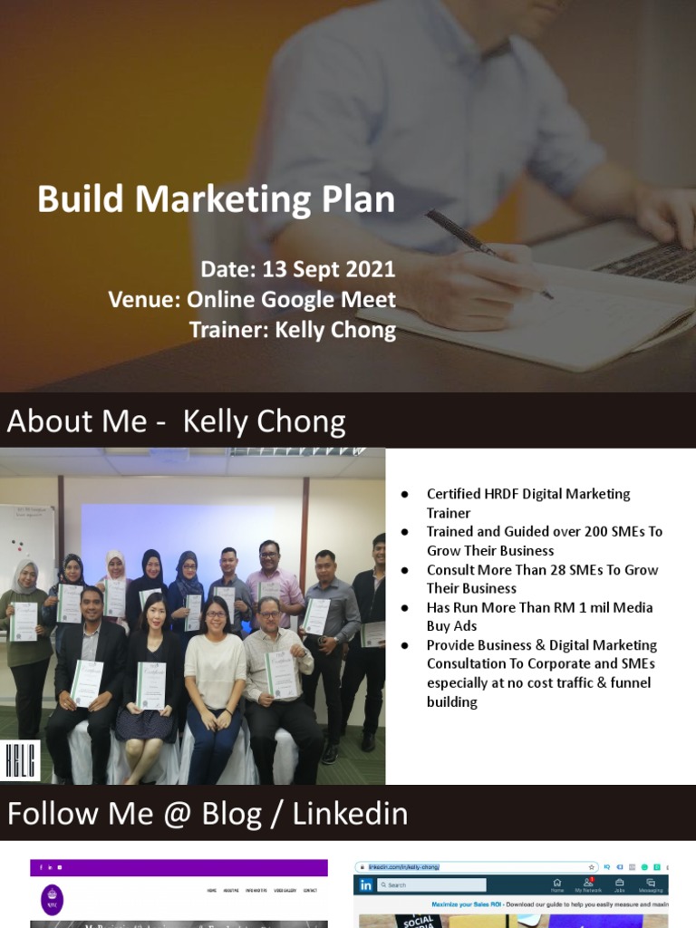 Module 1 - Build Marketing Plan | PDF | Digital Marketing | Marketing