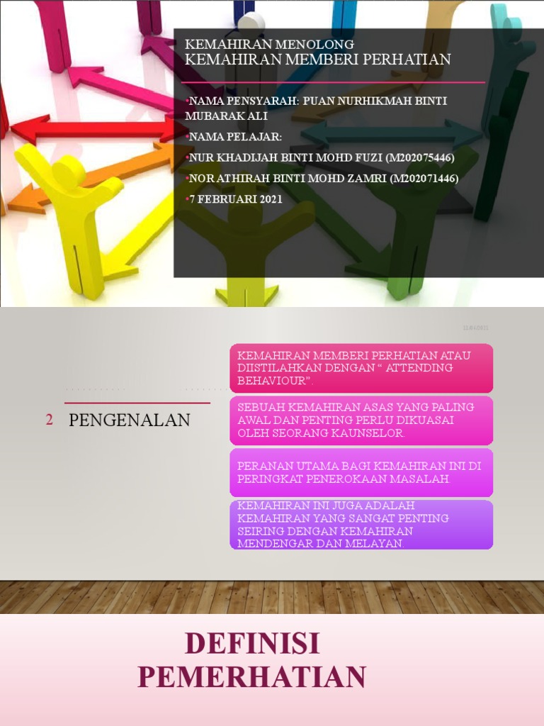 Kemahiran Memberi Perhatian | PDF