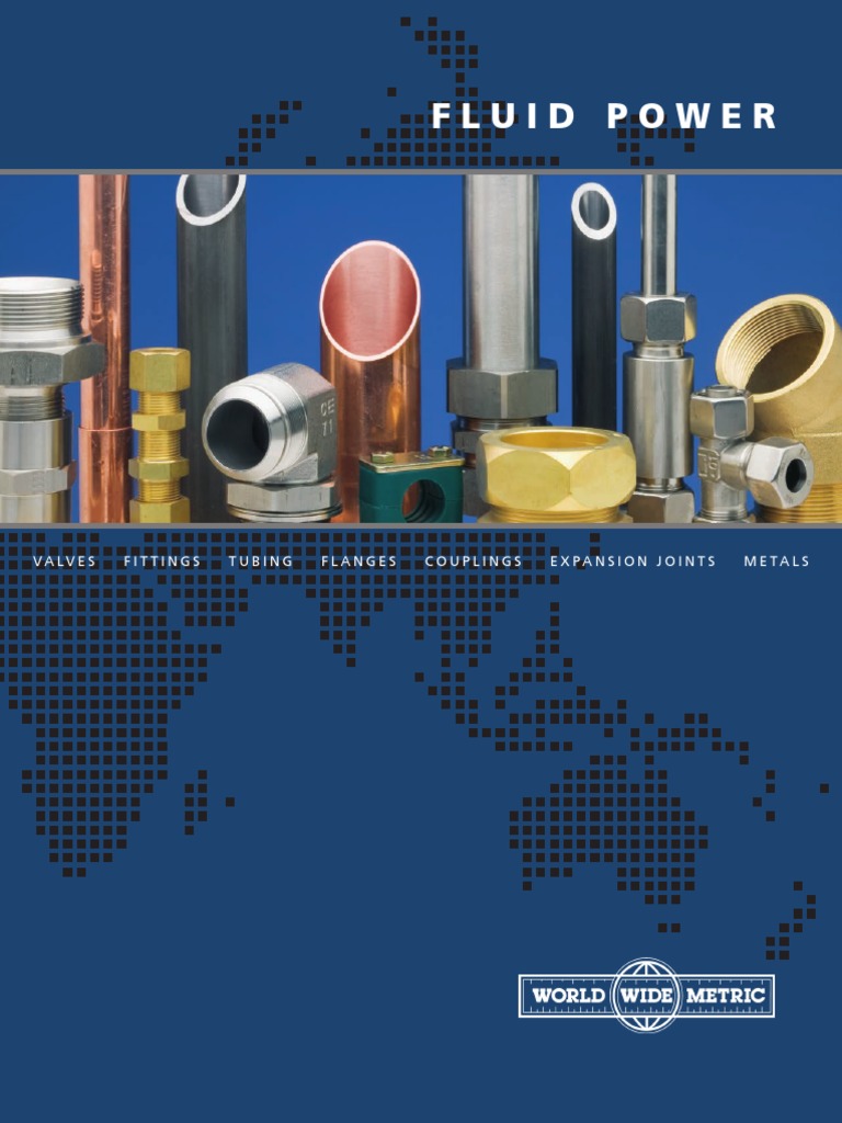 Fluid Power Components | PDF | Pipe (Fluid Conveyance) | Manufactured Goods