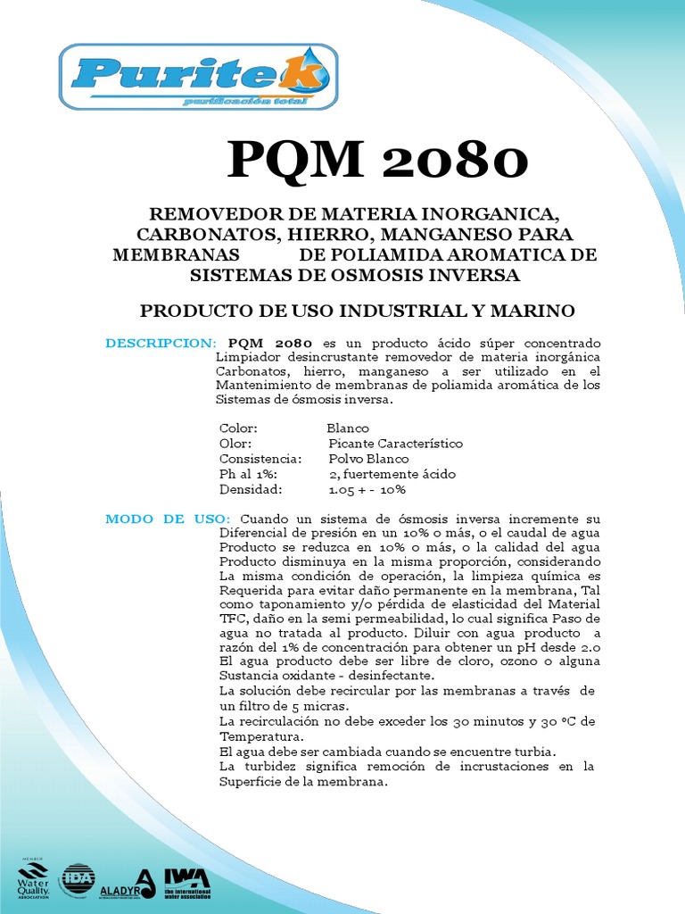 PQM 2080 | PDF