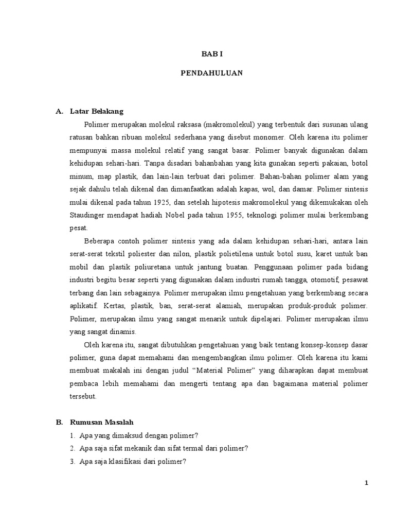 BAB I Material | PDF | Griya & Taman | Teknologi & Rekayasa