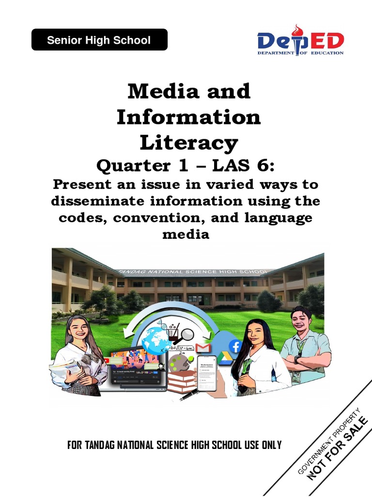 Media Literacy Poster Guidelines | PDF | Information | Symbols