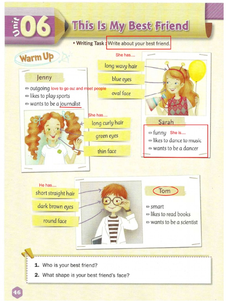 Write Right 1 - Unit 6 | PDF