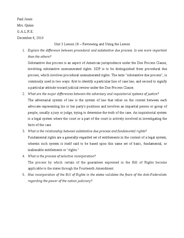 Lesson 18 | PDF | Politics | Law