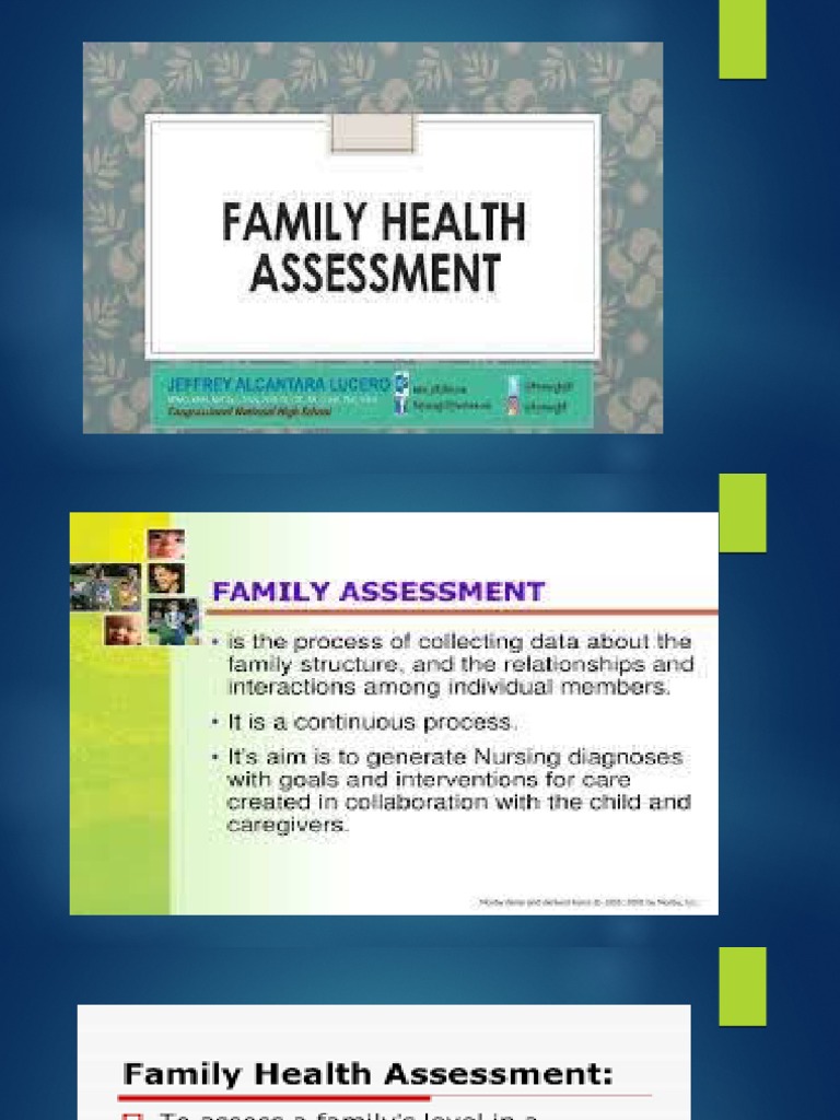 Family Health Assessment RLE | PDF | Competence (Human Resources) | Nursing