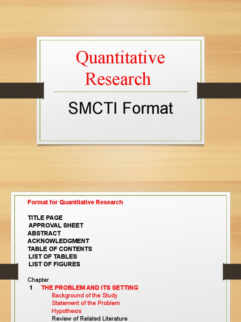 Quantitative Research Guide | PDF | Statistics | Experiment