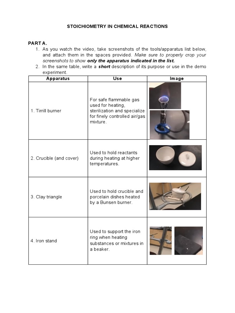 Screenshots To Show Only The Apparatus Indicated in The List | PDF ...