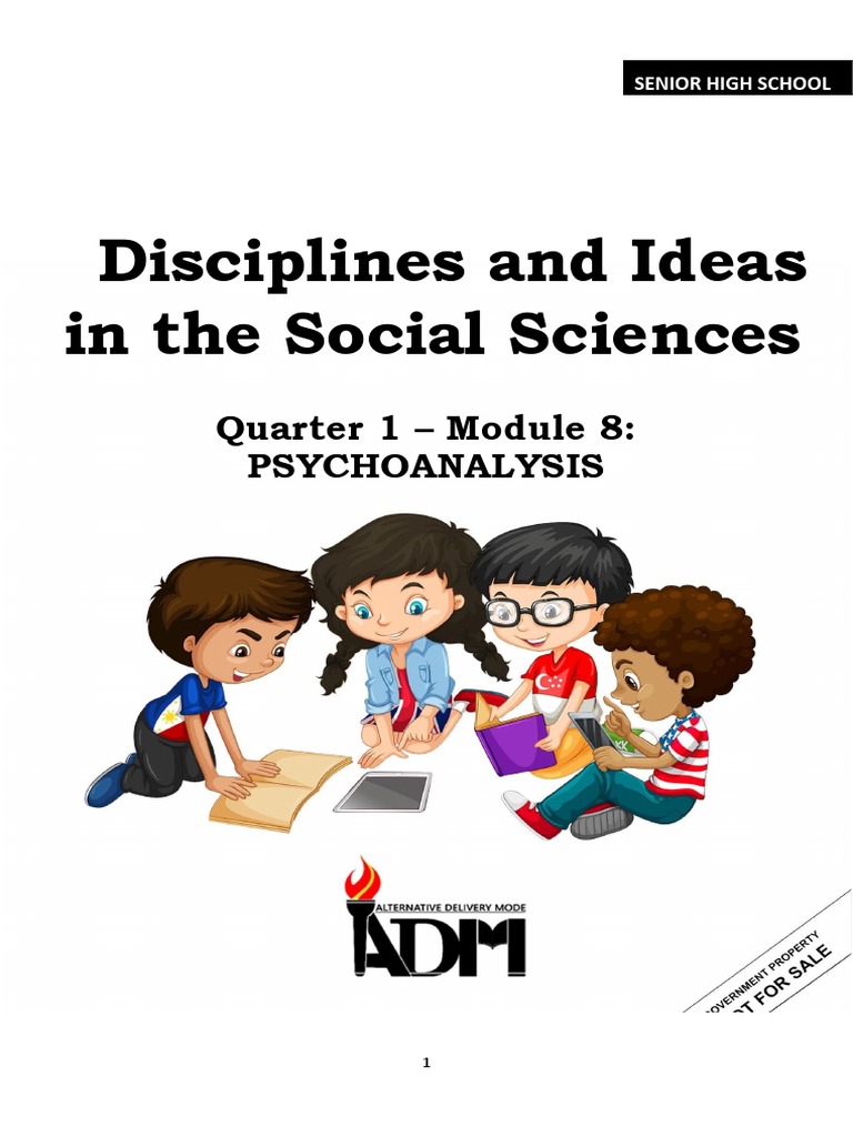 Diss Quarter 1 Module 8 Pdf Id Psychoanalysis