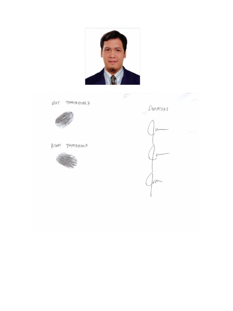 2x2 With Thumbmark and Signature | PDF