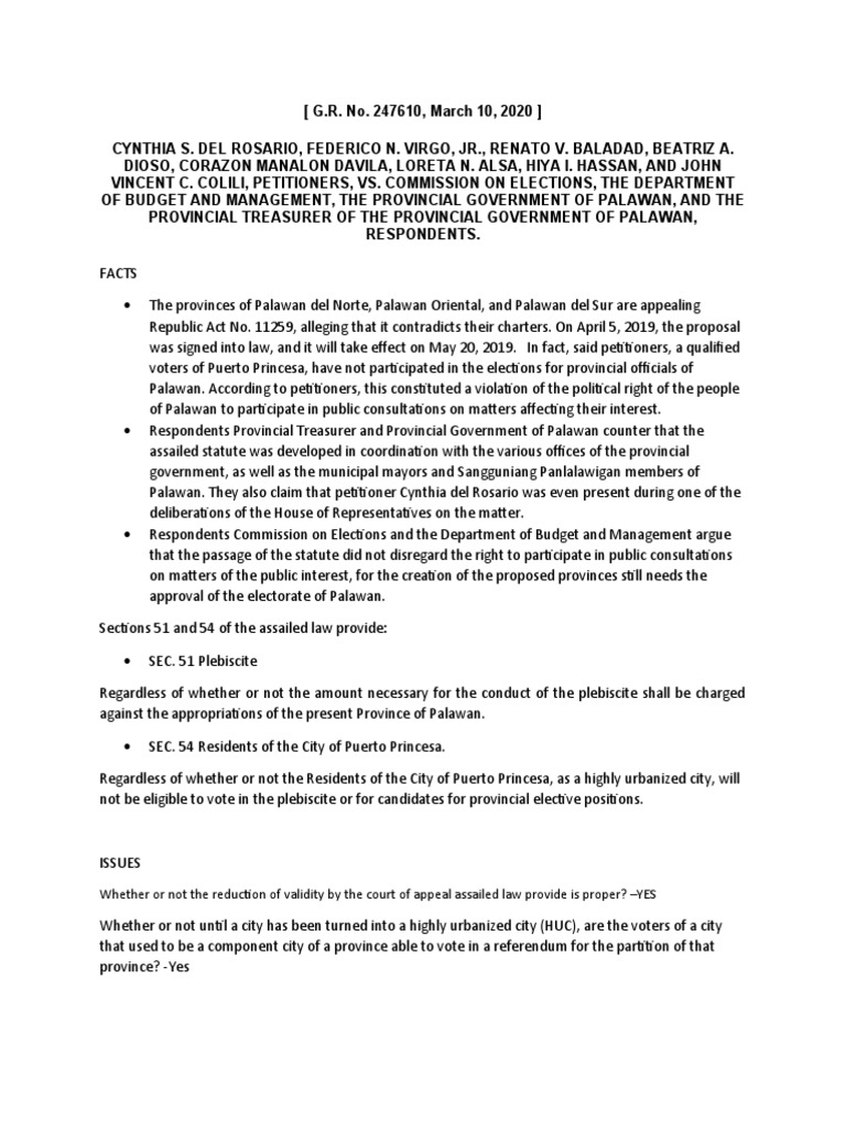 Whether or Not The Reduction of Validity by The Court of Appeal ...