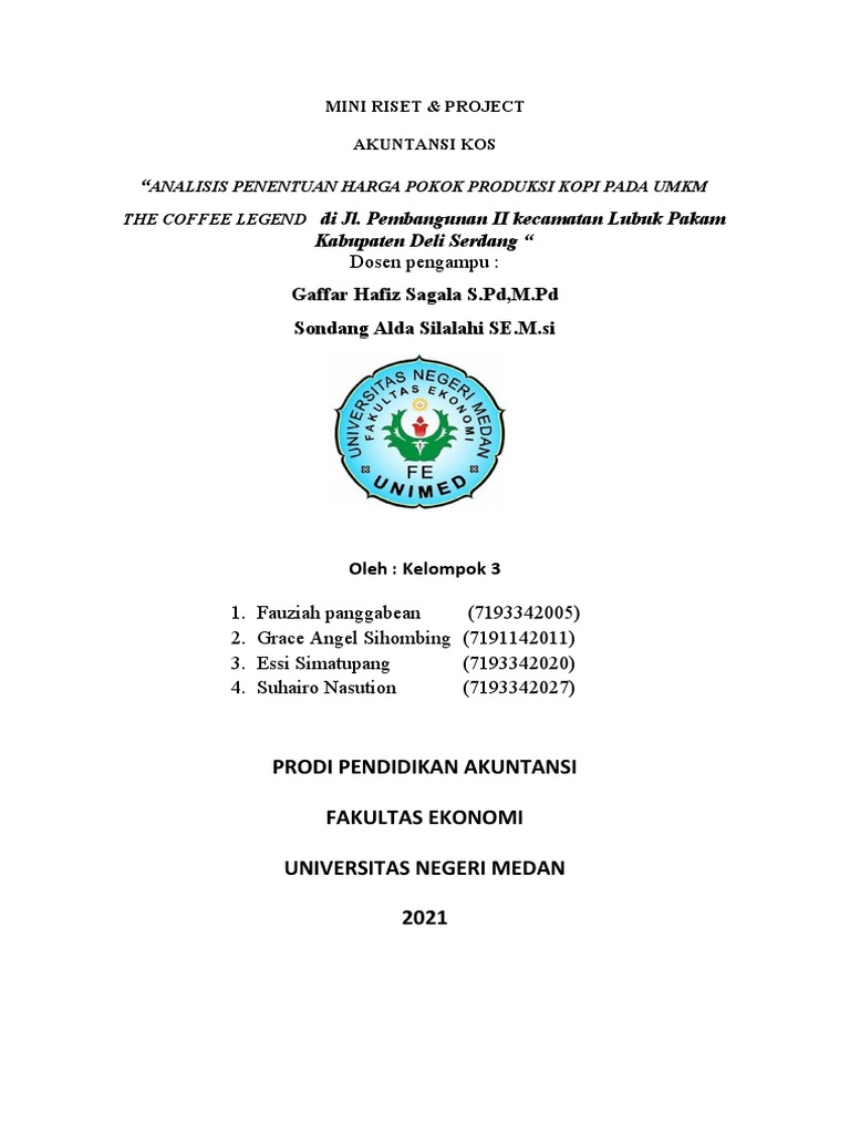 MR Dan Project Kel.3 | PDF MR Dan Project Kel.3 | PDF