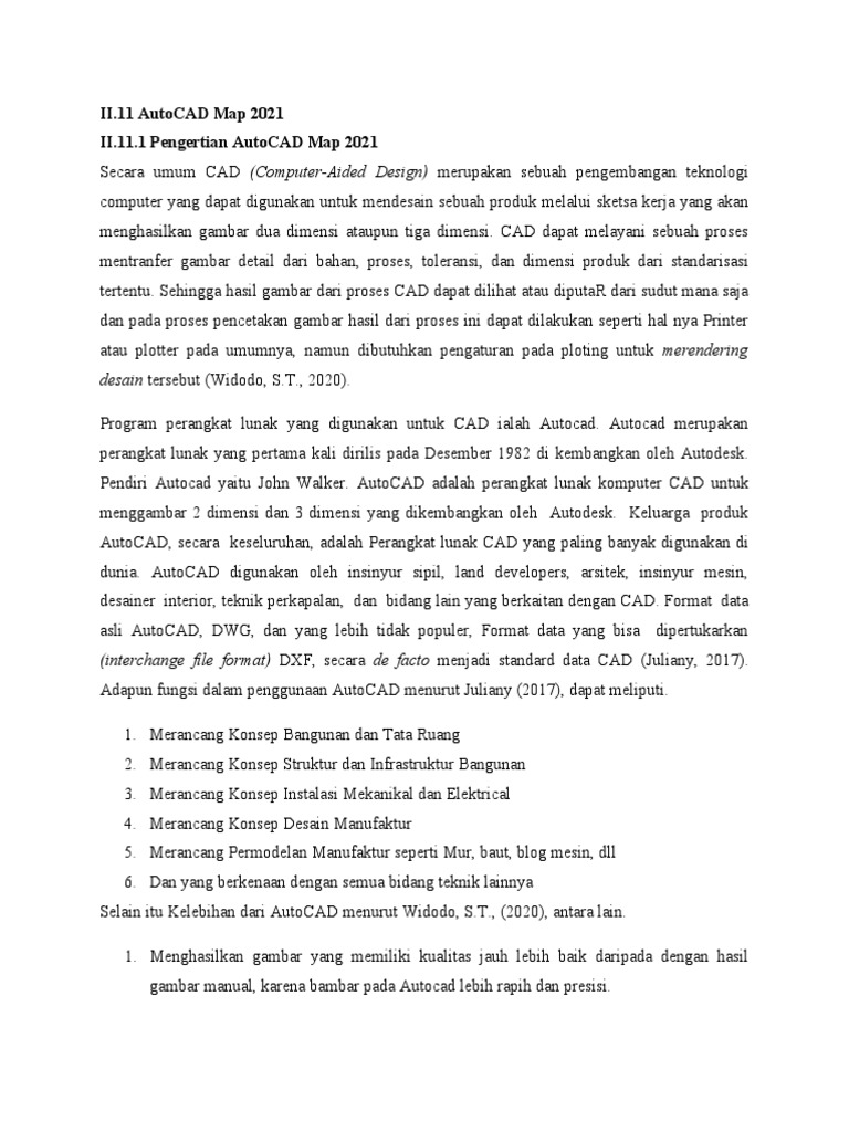AutoCAD Map 3D: Fitur dan Fungsi Utama | PDF | Seni | Komputer