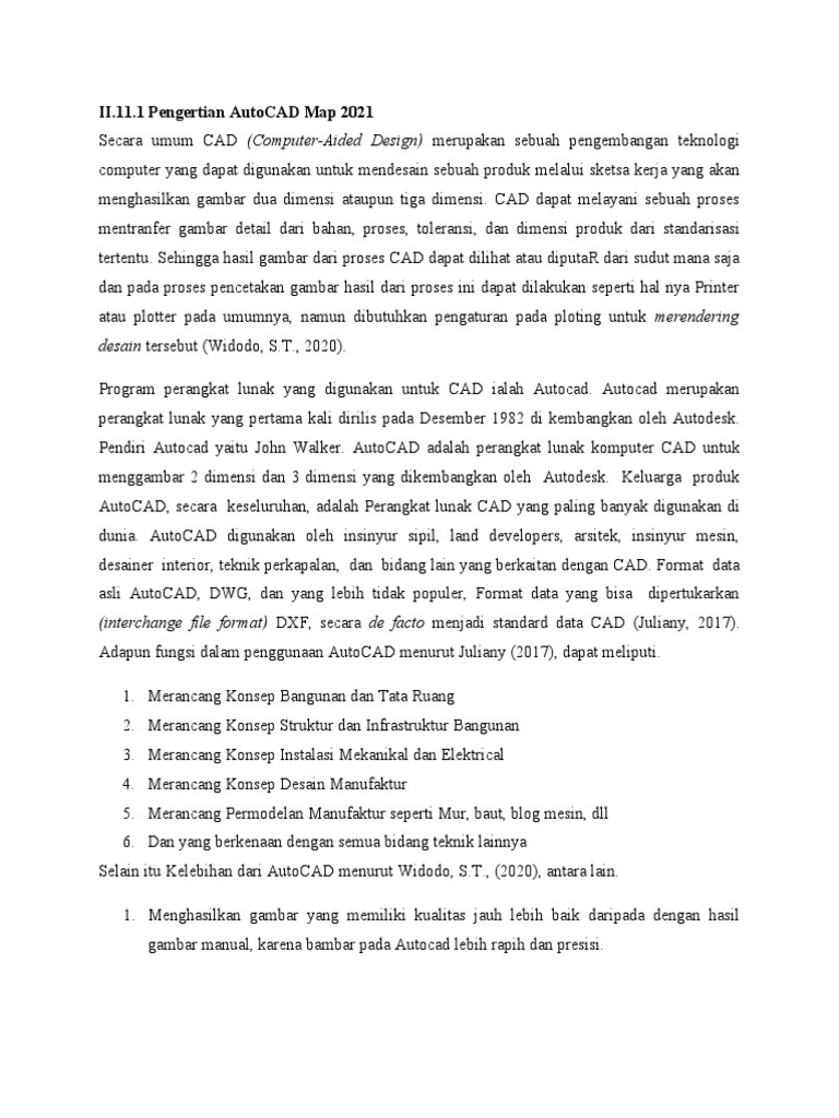 Pengertian dan Fungsi AutoCAD 2021 | PDF | Seni | Komputer
