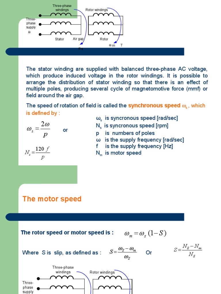 Induction Motor Performance Characteristics | PDF | Electric Motor | Force