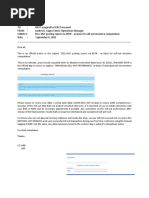 Letter-Request To Dole | PDF