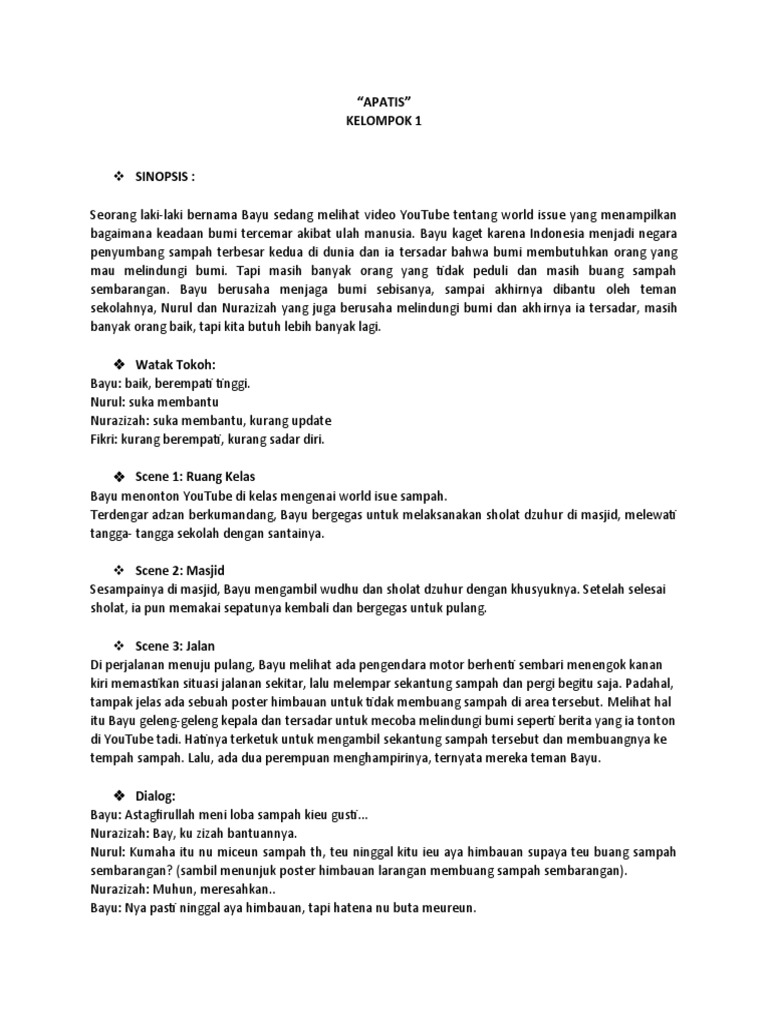 Shooting Script | PDF | Pengembangan Diri | Kesehatan Holistik