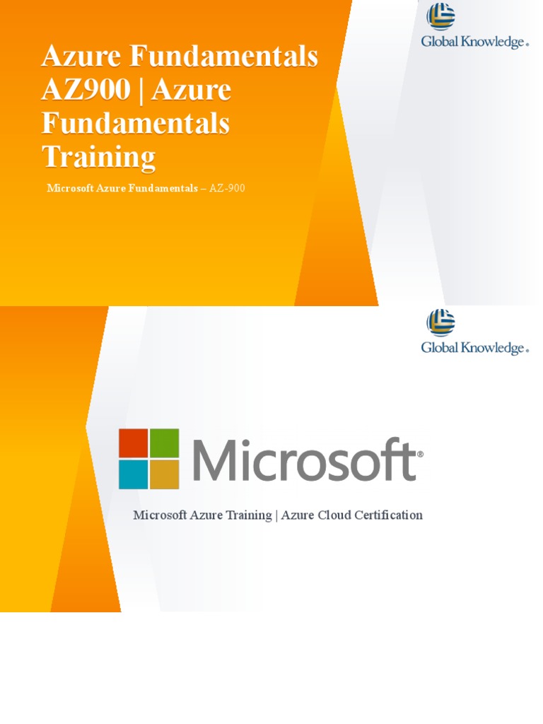 Azure-Fundamentals-AZ900 9671472 Powerpoint | PDF