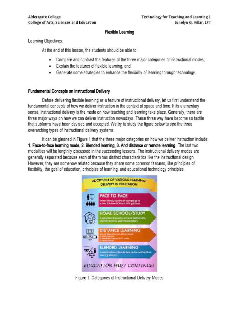Flexible Learning Options for All Students | PDF | Educational ...