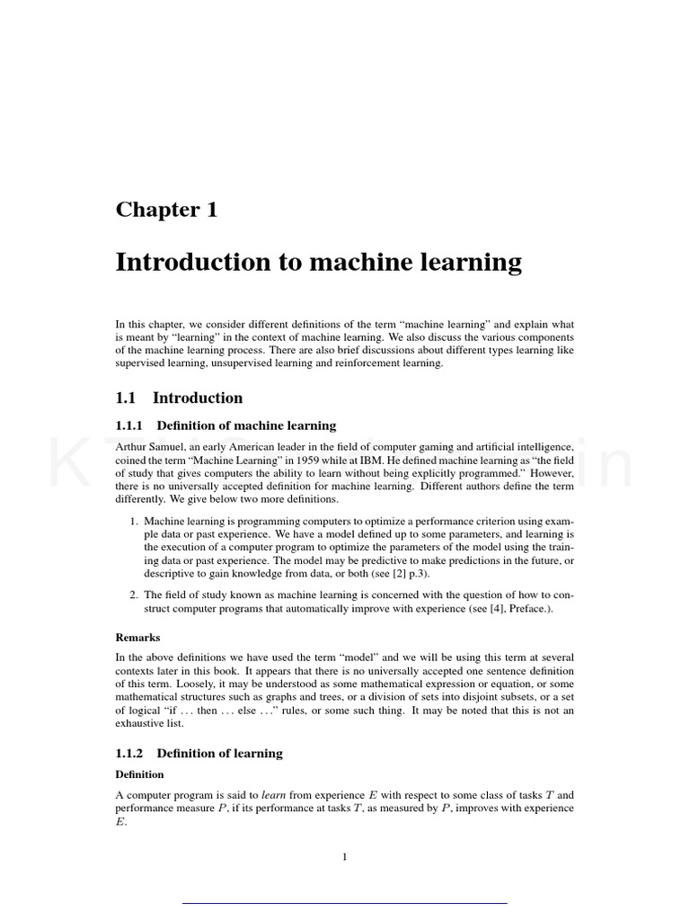Machine Learning Textbook | PDF | Machine Learning | Statistical ...