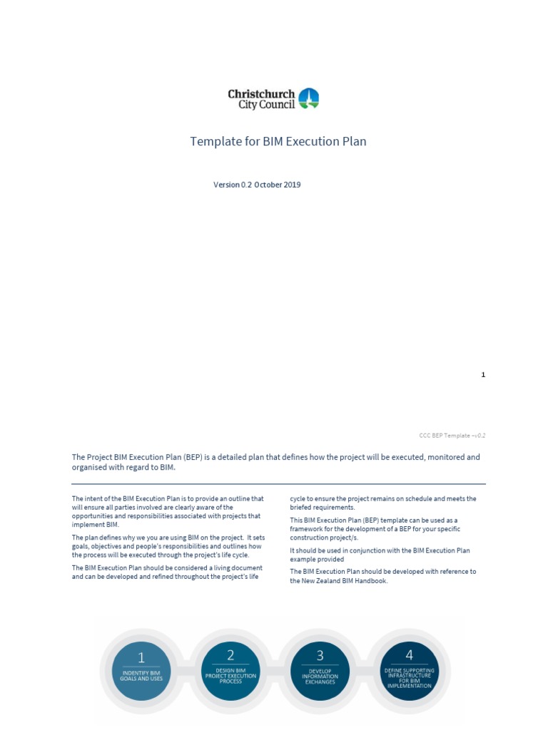 BIM BEP Template | PDF | Building Information Modeling | Information