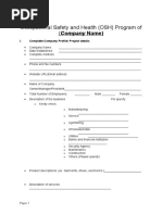 CSHP Form 1A-2023 Application-Form | PDF | General Contractor | Employment