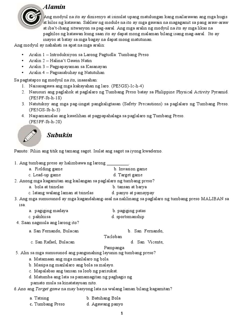 Pe Module 1 | PDF