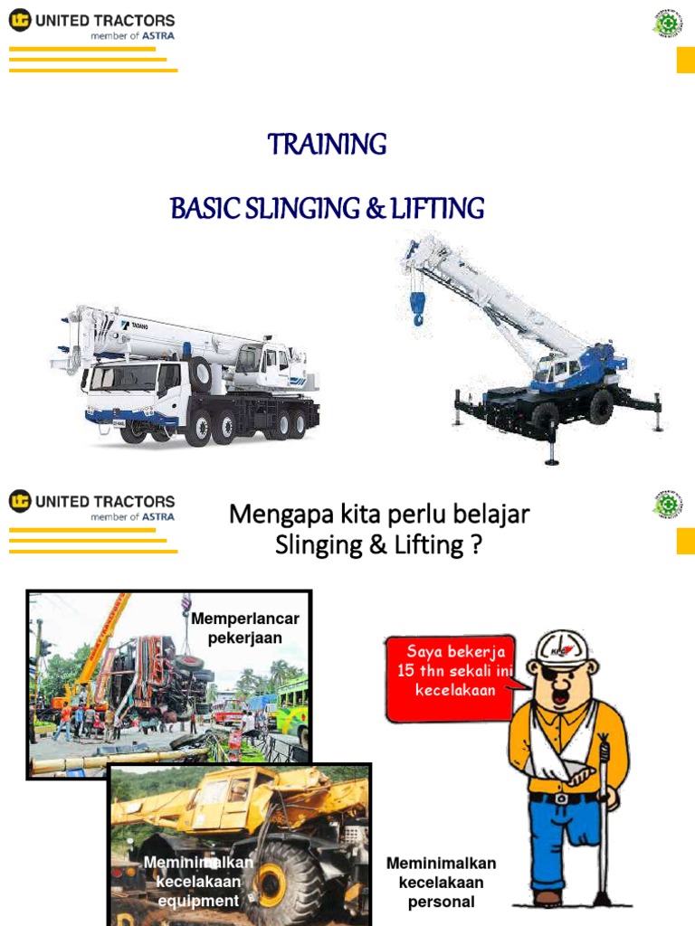 Slinging and Lifting | PDF