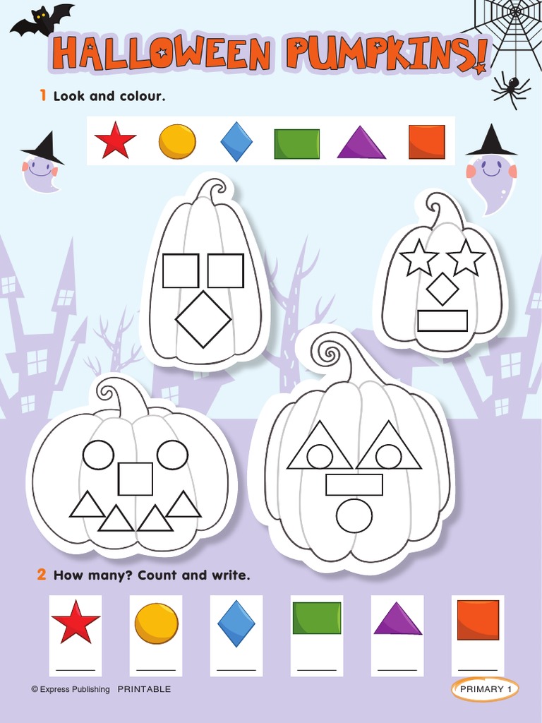 Look and Colour.: Printable Primary 1 | PDF