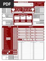 ShadowDark Character Sheet Fillable-1 | PDF
