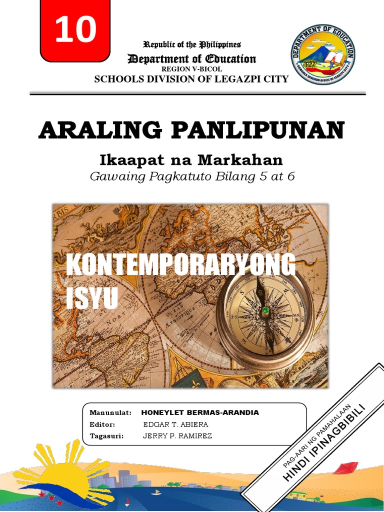 AP10 LAS WEEK 5 and 6 Q4 Final | PDF