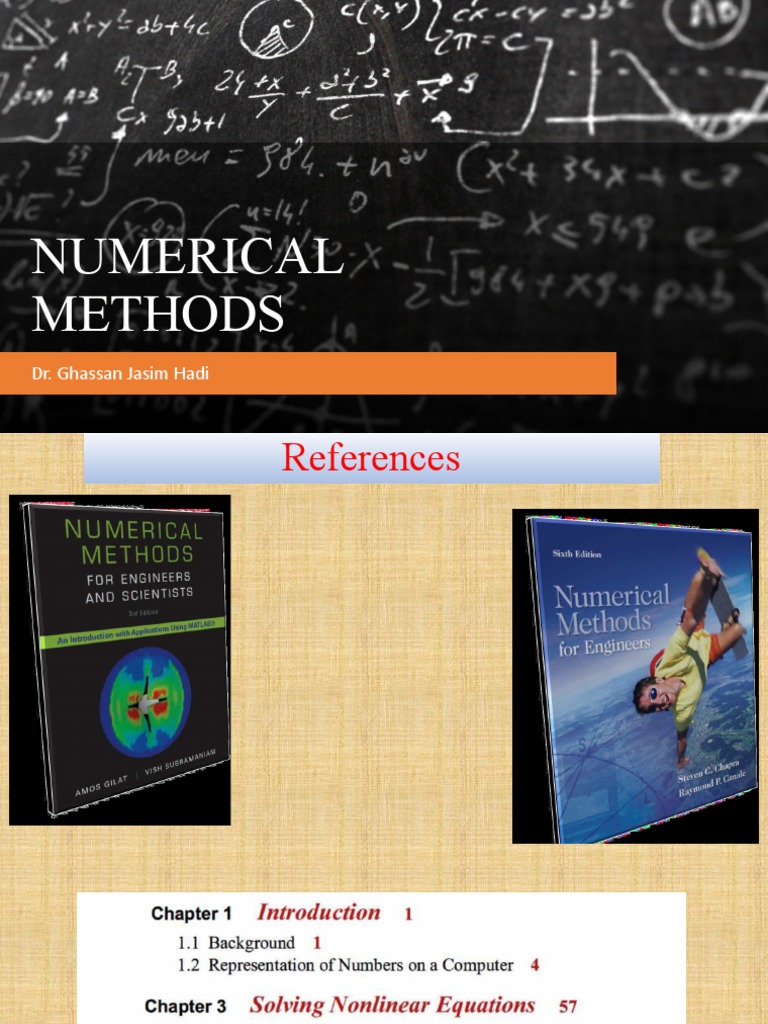 Numerical Analysis and Optimization 1 | PDF